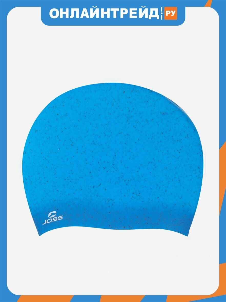 Шапочка для плавания Joss силиконовая синий, one size, 113436JSS-Z2