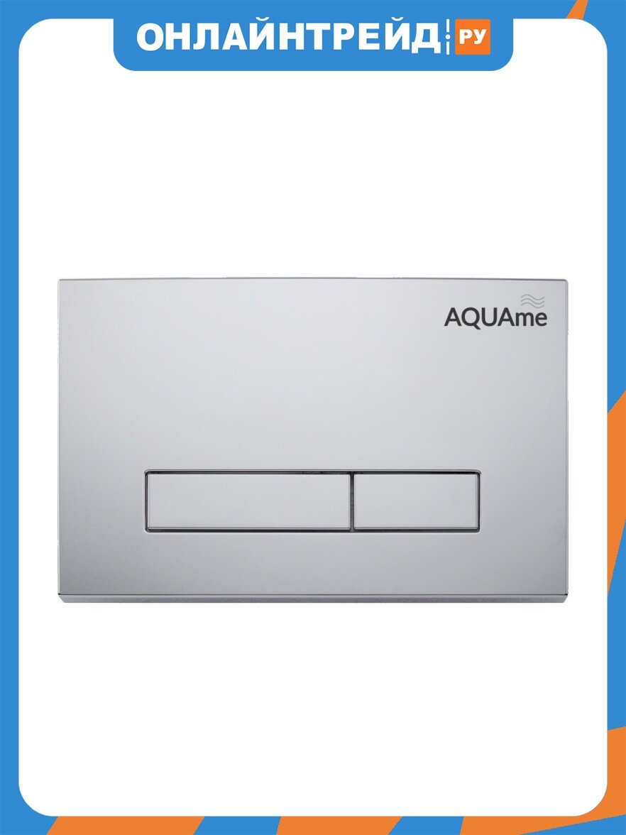 Панель смыва Aquame AQM4103CR , хром