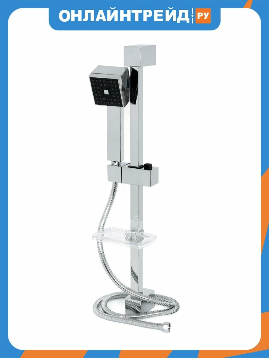 Штанга для душа Palladium Openclose System с шлангом и лейкой Manzzaro SR 71.33.00 СР