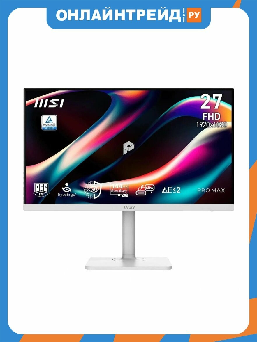 Монитор Msi Pro Max 271PHW 27" E14 белый