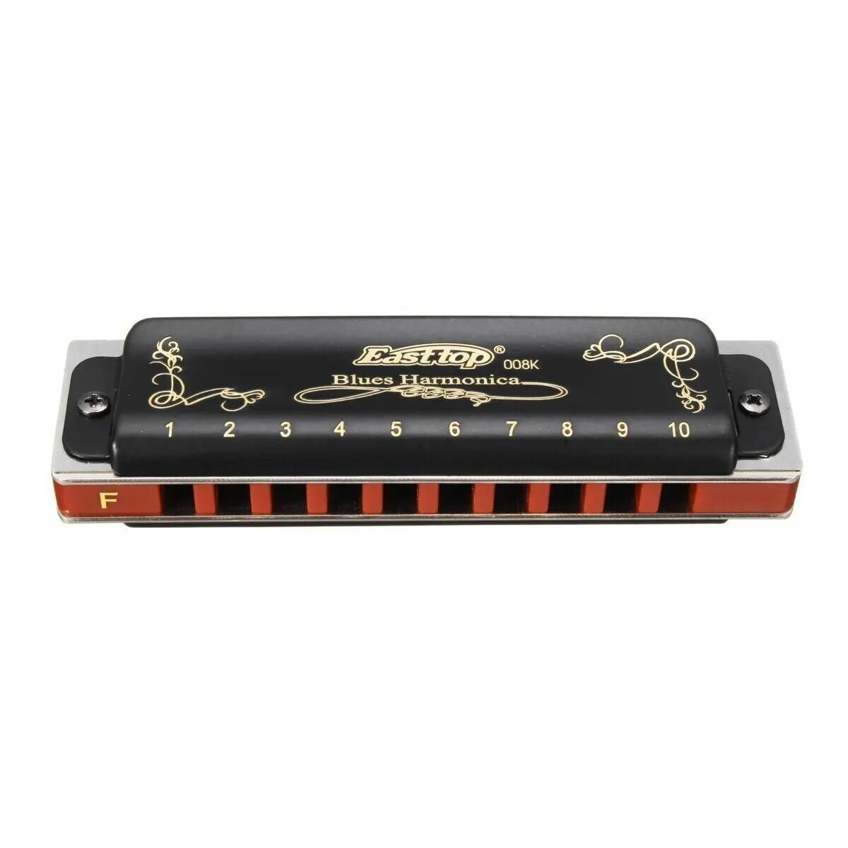 Губная гармошка диатоническая EASTTOP T008K F