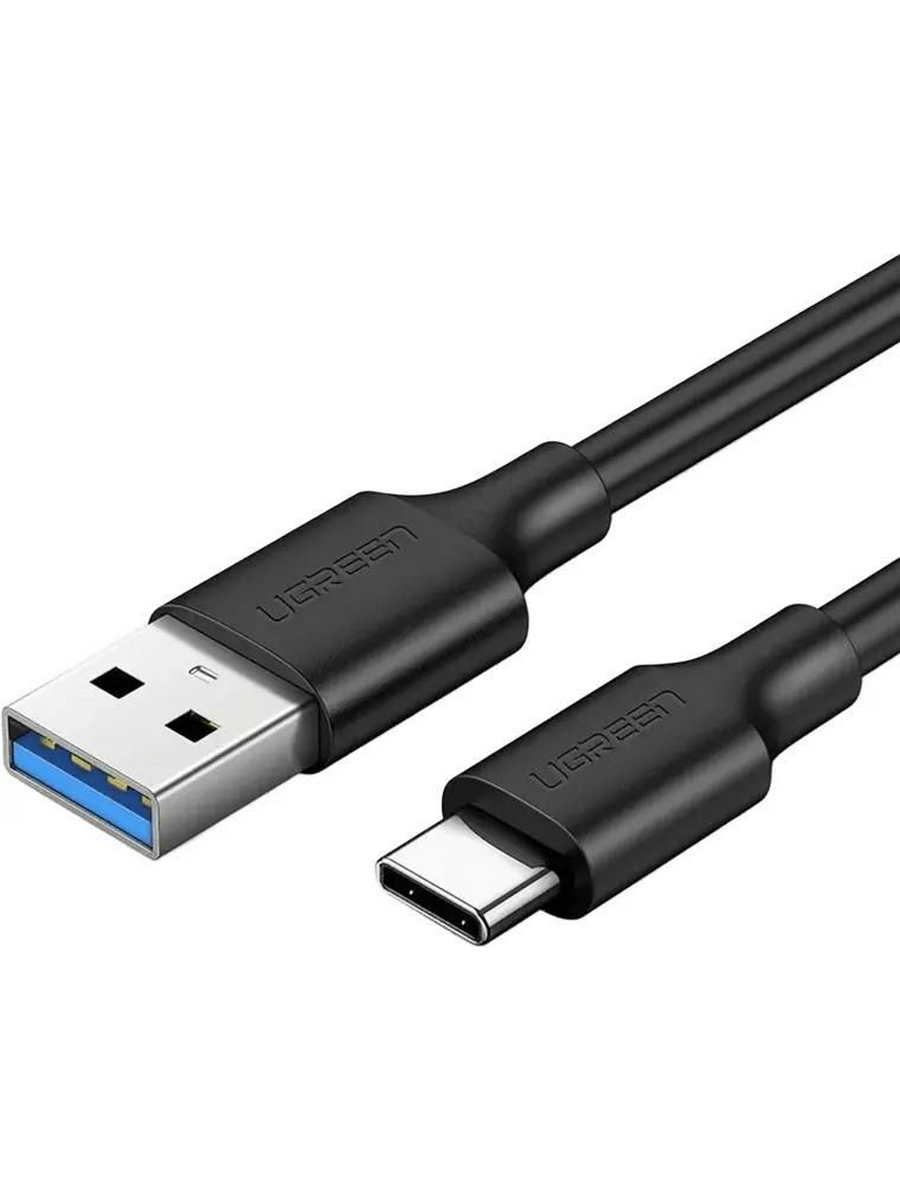 Кабель UGREEN US184 (20884) USB 3.0 to USB-C 2м Черный USB - Type-C RU