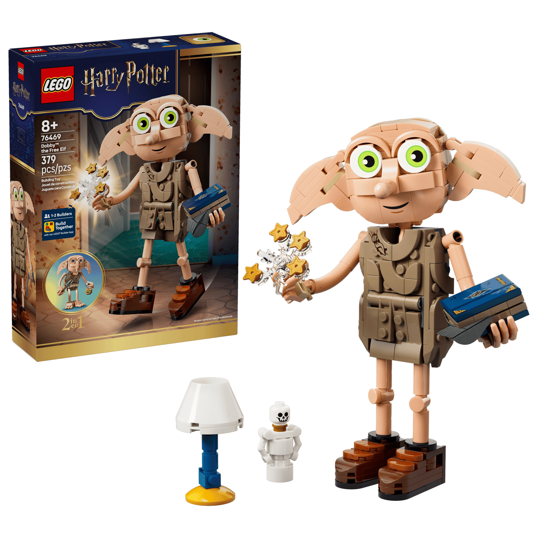 Конструктор LEGO Harry Potter 76469 Добби - свободный эльф, 379 дет.
