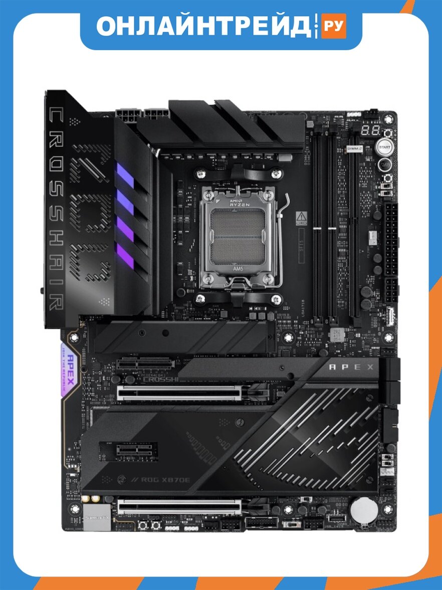 Материнская плата Asus ROG CROSSHAIR X870E APEX (AM5, ATX)