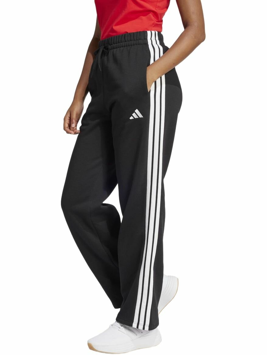 Брюки спортивные Essentials 3-Stripes Open-Hem French Terry Pants W