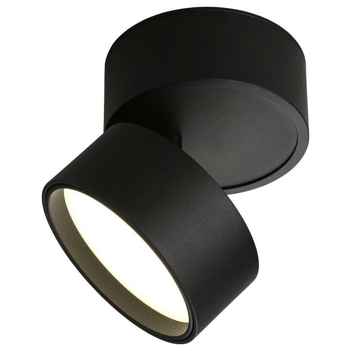 Спот Omnilux Lenno OML-101319-12 цвет плафона подвески Черный, цвет арматуры Черный