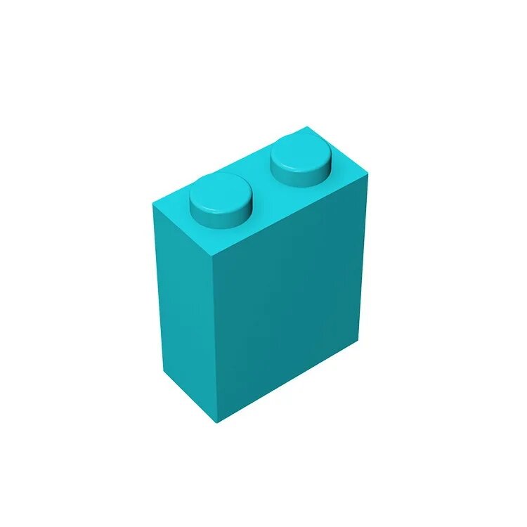 Gobricks пластиковые блоки 1х2х2