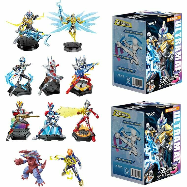 Конструктор унисекс Keeppley Ultraman Серия Ultra Max Brick Infinite Edition, 2 шт.