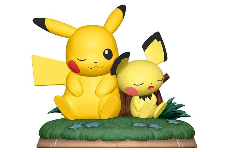 Фигурка унисекс BANPRESTO Pokémon Relaxing Time, Bikachu & Pikachu