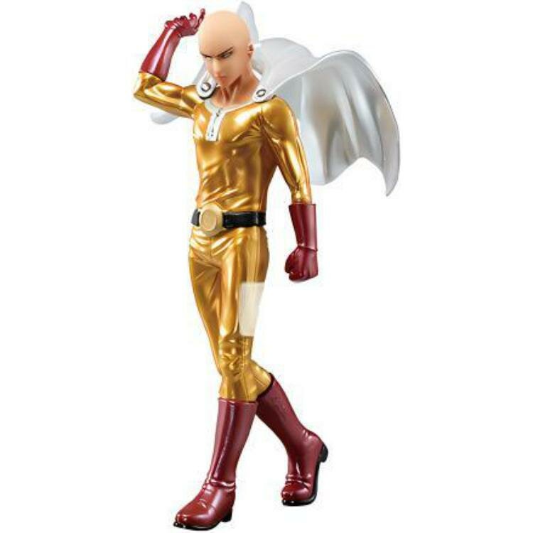 Фигурка Saitama из One Punch Man, Metallic, Масштаб 20см, унисекс BANPRESTO