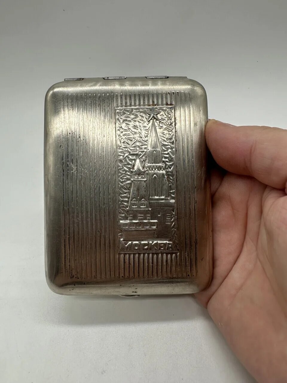 Портсигар ссср 1960 годы Винтажный МоСква коллекционный редкий