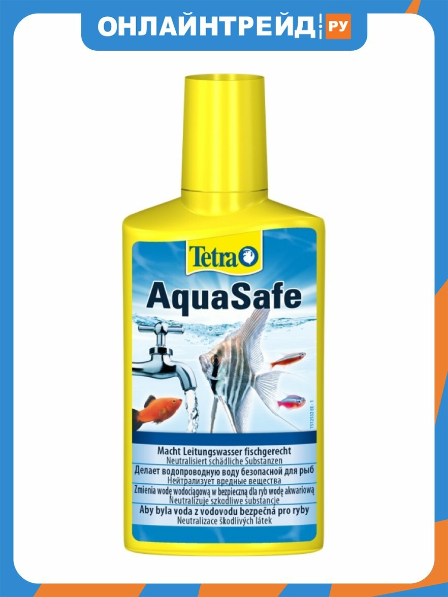 Кондиционер для подготовки водопроводной воды Tetra AquaSafe 50мл.