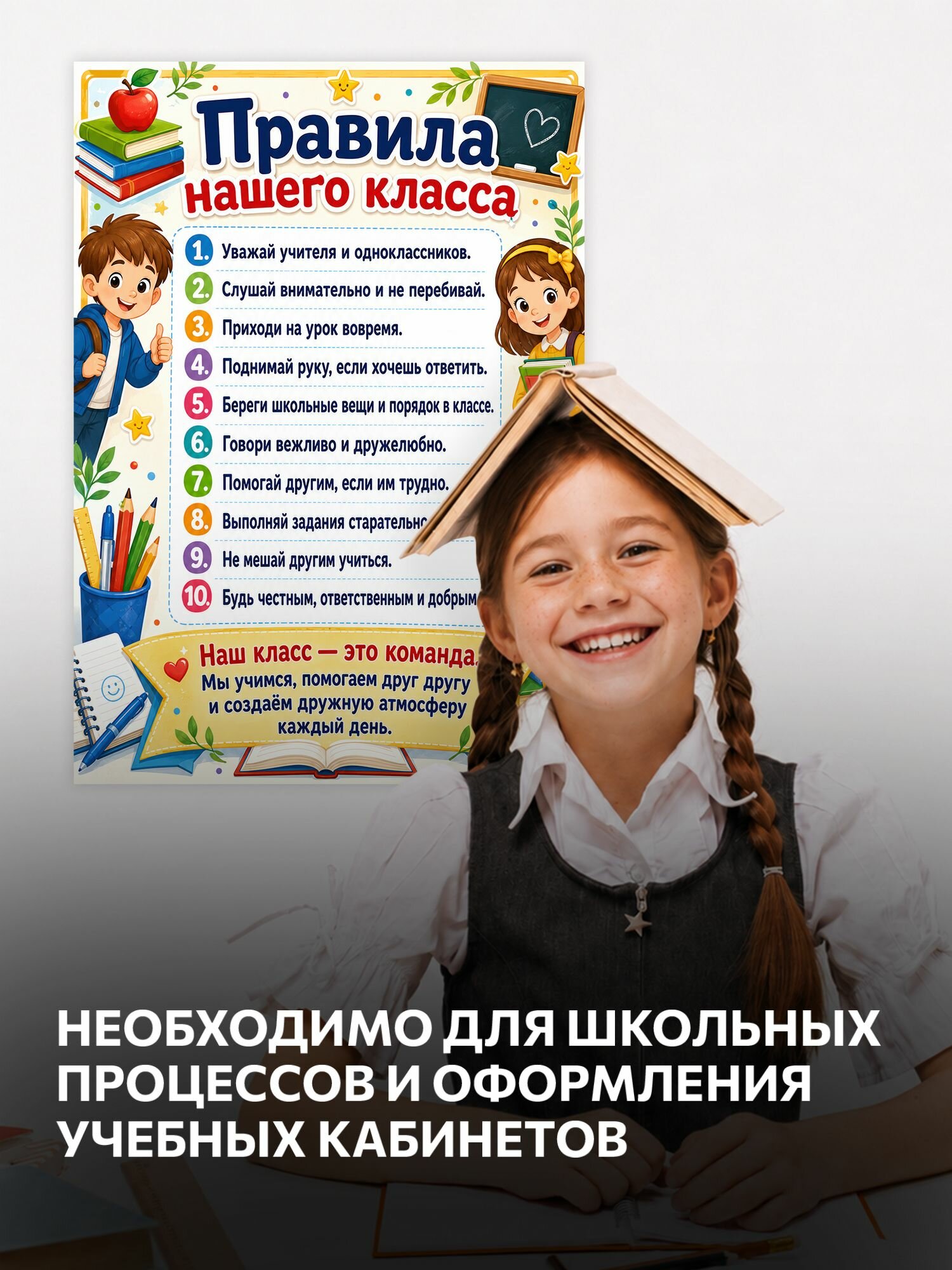 Правила класса плакат — фото 1