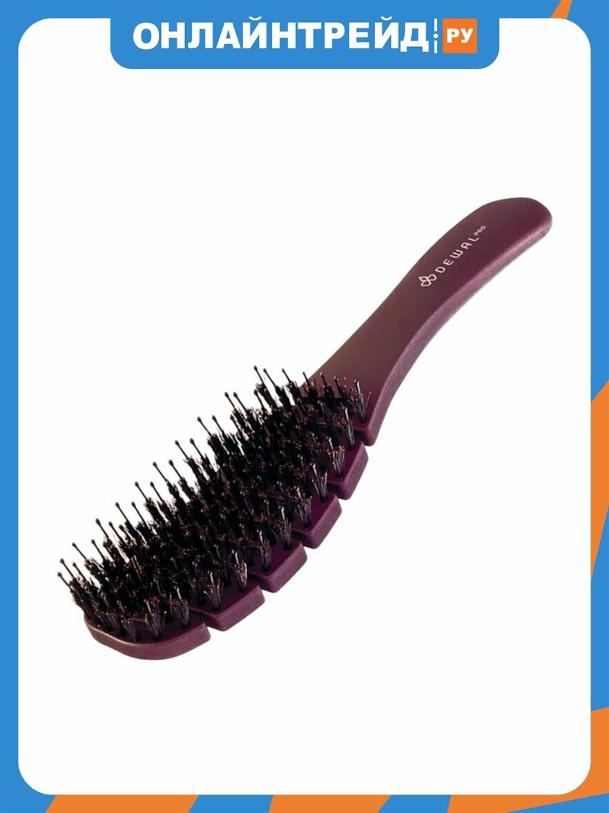 Щетка для волос Dewal Professional DEWAL New Flexi 9 рядов BRZ103