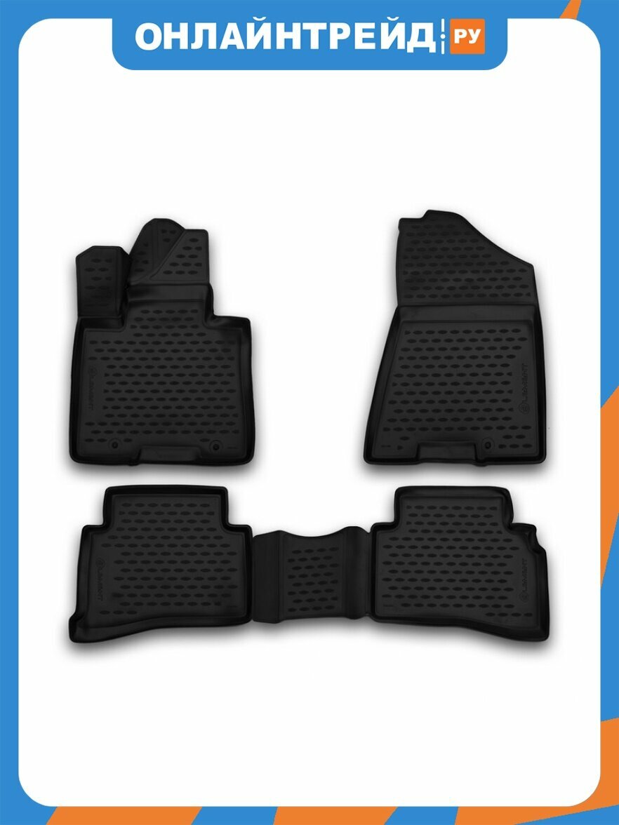 Коврики 3D в салон Autofamily для HYUNDAI Tucson (2015-н. в.) полиуретан (CARHYN00001)