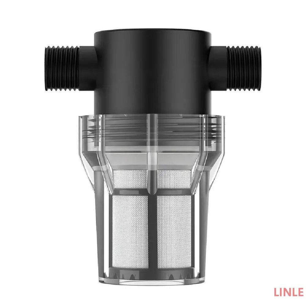 Фильтр грубой очистки LINLE AQg/out-25 с наружной резьбой 1" пластик черный