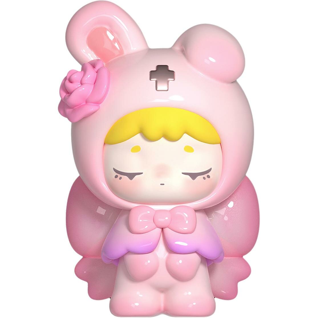 Коллекционные игрушки-сюрпризы унисекс CHAOWANBOPU Qubii Animal Castle 1433620084, Confirmed-Hidden Style-Moon Rabbit-Daylight (Open)