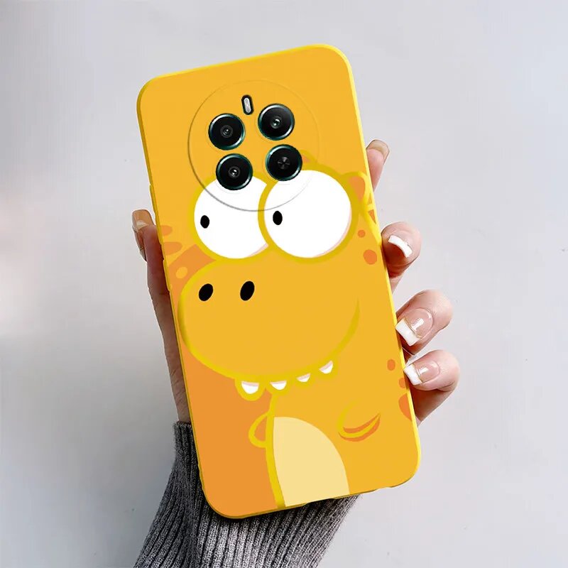 Чехол для Realme 12 Plus чехол Cover Realme 12 + Pro Желтый, HUANG-TGHUANG0204, For Realme12Plus
