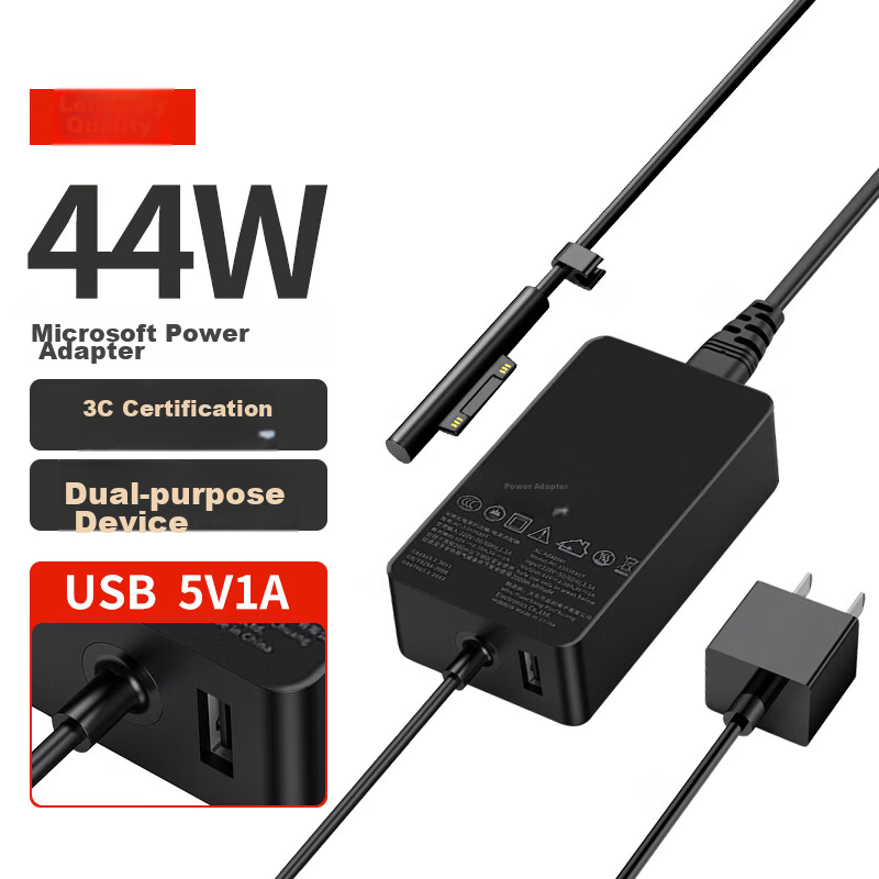 Зарядное устройство Microsoft Surface Pro 3-7 15V2.58A 44W с USB-портом Цвет：Microsoft 15V2.58A 44W с USB-портом