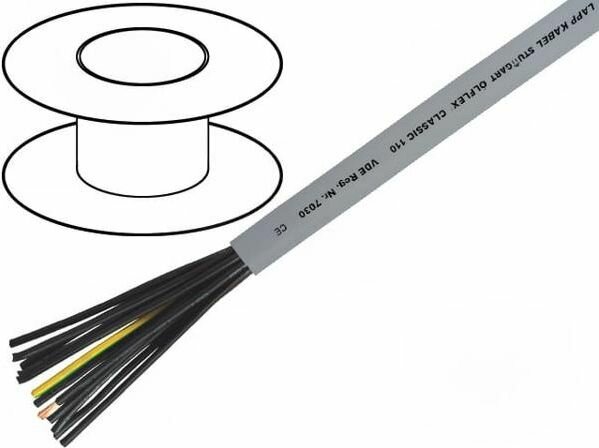 LAPP KABEL 1119853 Кабель Гибкий многожильный OLFLEX CLASSIC 110, 3x1, кратно 1м.