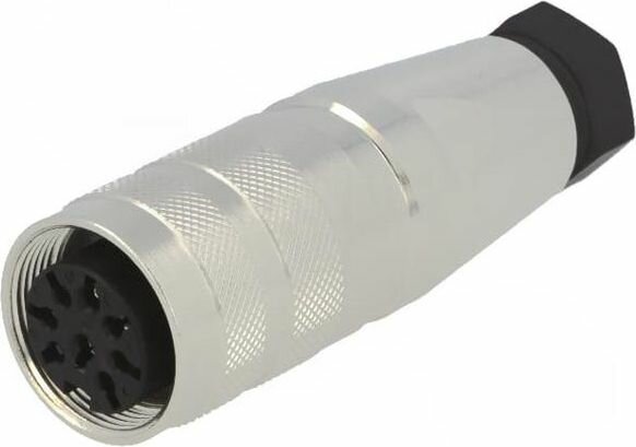 AMPHENOL C091 31D008 100 2 Разъем: M16, вилка, "мама", пайка, на провод, PIN: 8, 3А, 300В, прямой, 1шт