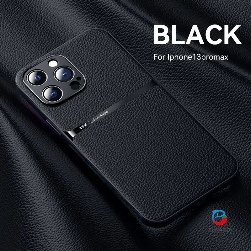 Высококачественный дизайн из кожи чехол на айфон 13 Про Макс (Apple iPhone 13 Pro Max)