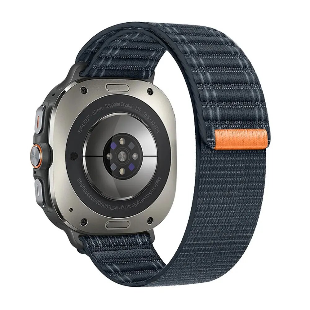 Нейлоновый ремешок для Samsung Galaxy Watch Ultra 47 мм, спортивная петля браслет для Samsung Watch Ultra
