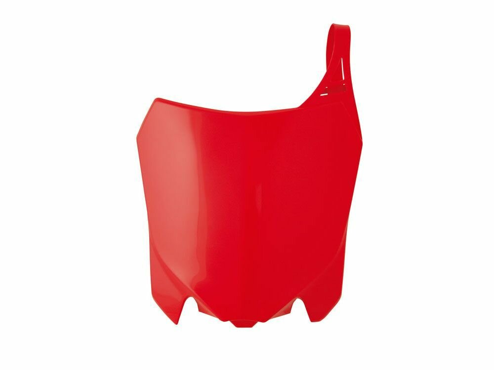 Щиток переднего номера Honda CRF250 14-17, CRF450 13-16 г, красный.
