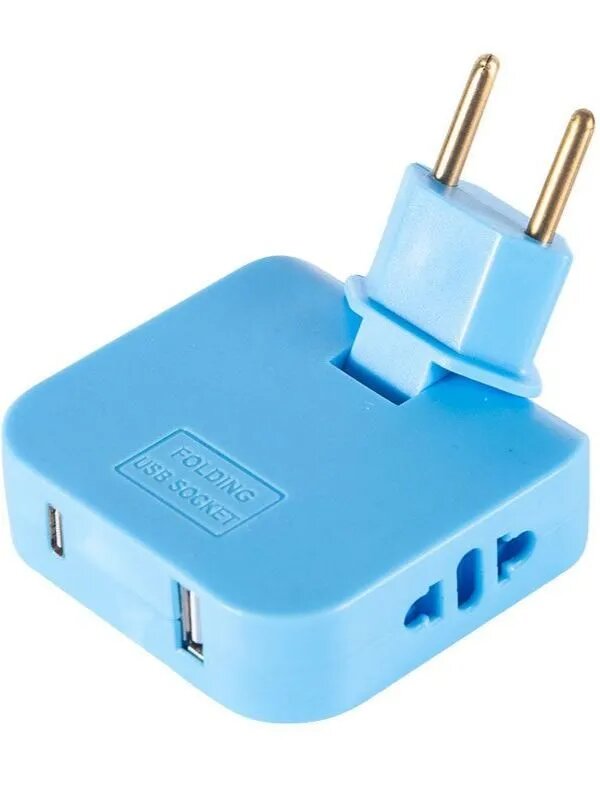 Вращающийся переходник для вилок с портом USB