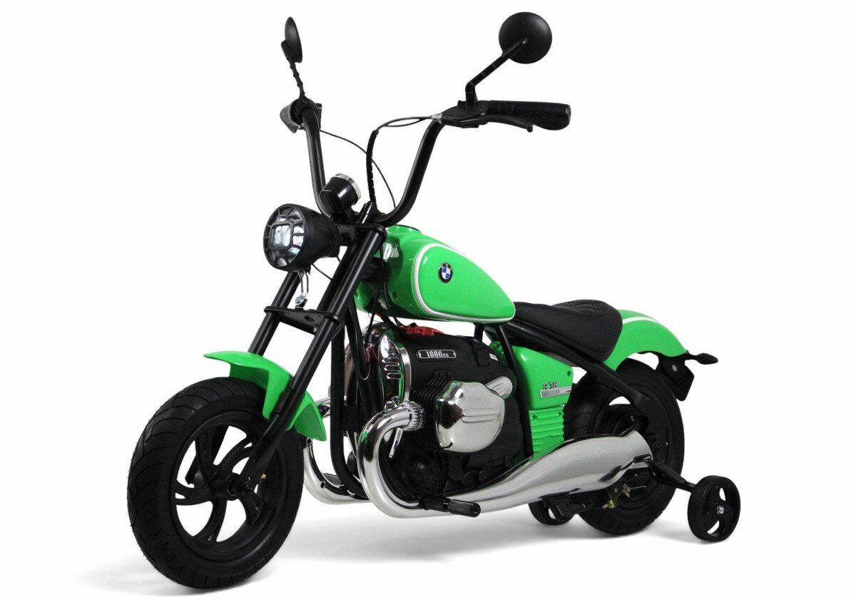 Детский электромотоцикл BMW R18 (A777AA-NEW) зеленый