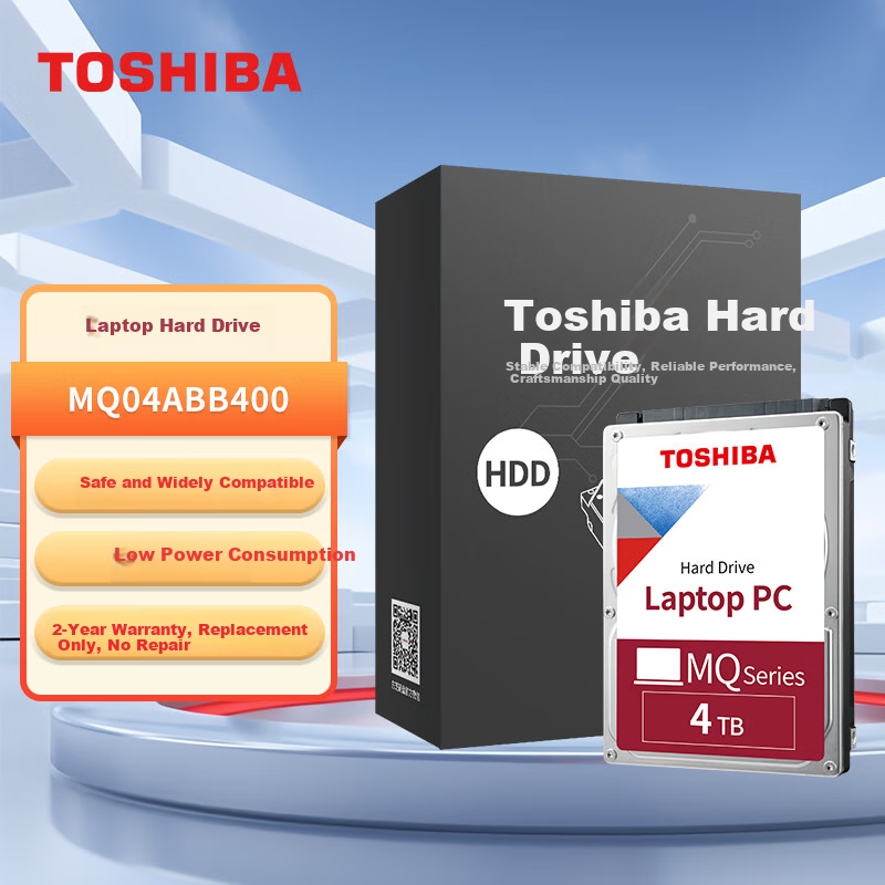 Toshiba 4TB Жесткий диск для ноутбука 5400 об/мин 128 МБ кэш SATA с восстановлением данных Ёмкость：4 ТБВерсия：Жесткий