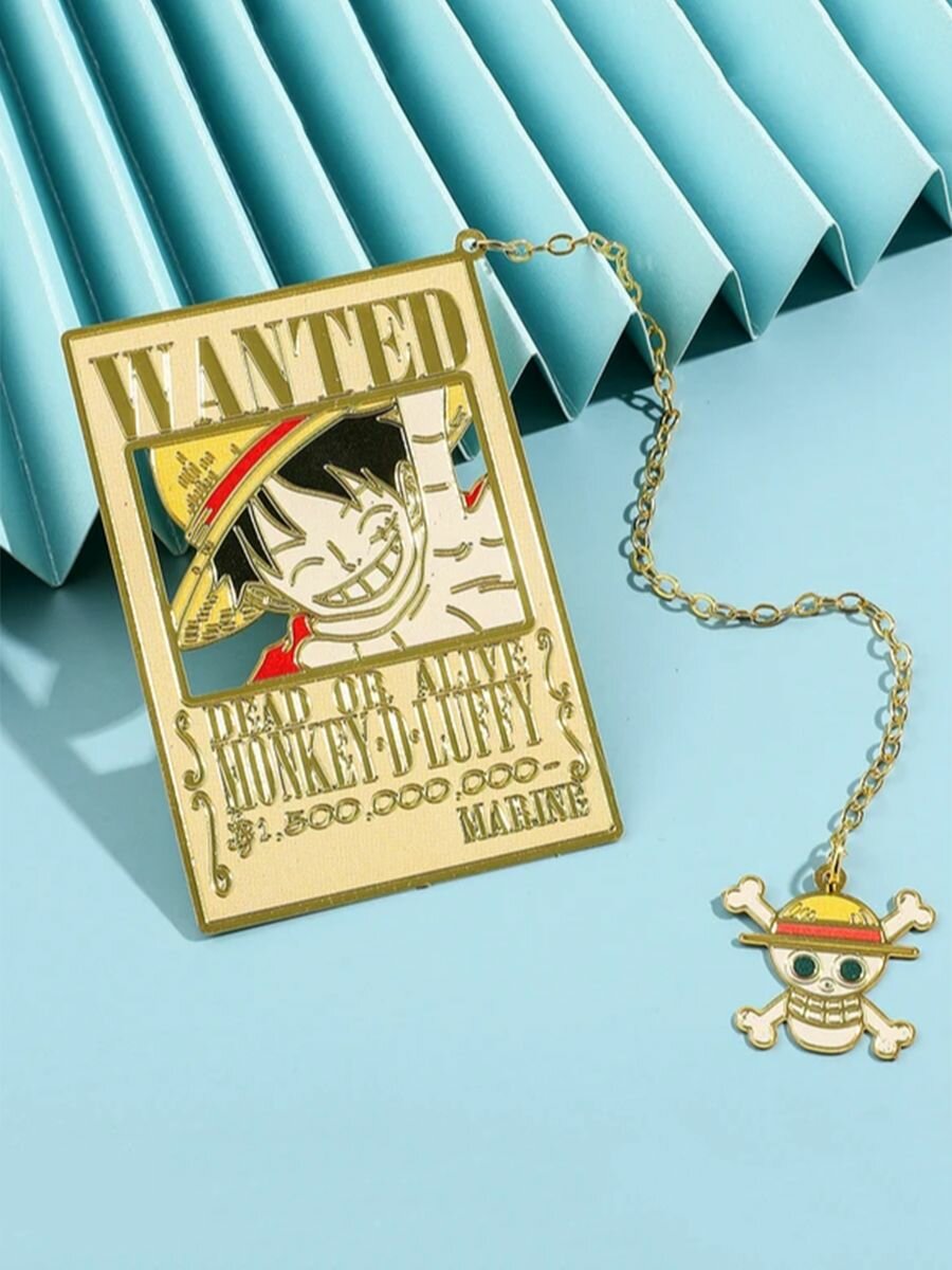 Закладка для книг Монки Д. Луффи из аниме One Piece Ван Пис