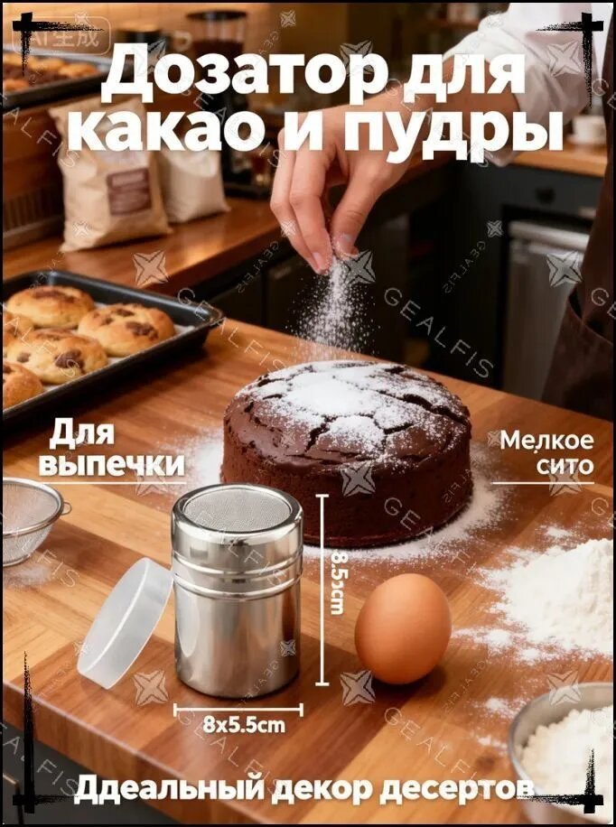 Контейнер для специй с разделителями, 250 мл, 1 шт