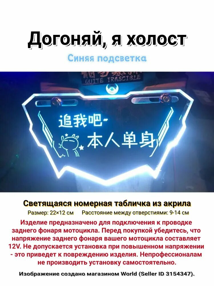 Мотономер сувенирный светящийся