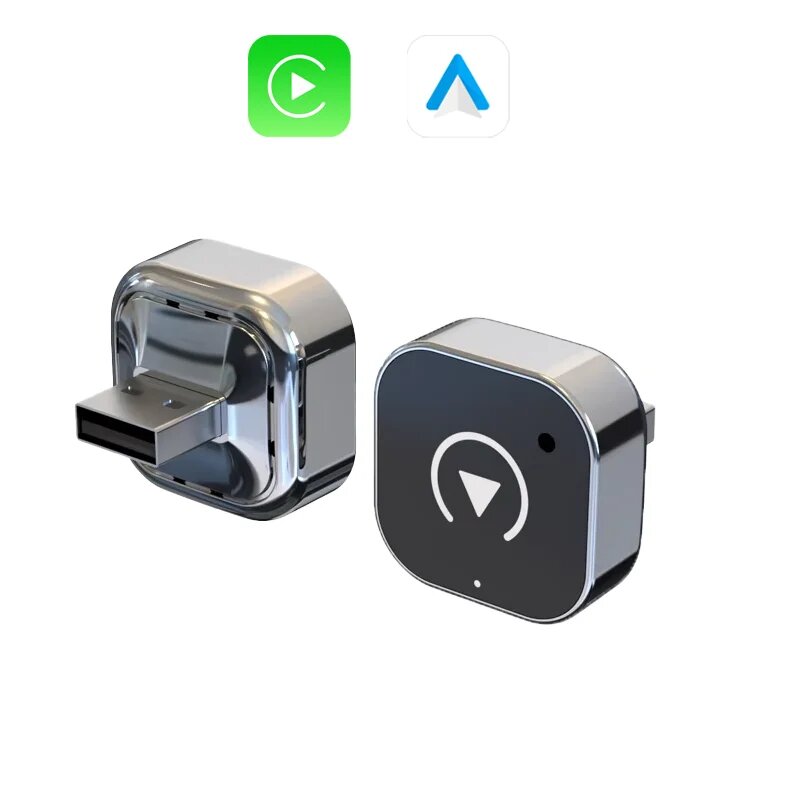 Беспроводной Адаптер Carplay Для Android И iPhone 2-в-1, USB AI Box Auto Kit Для Volvo, Benz, RA02-1