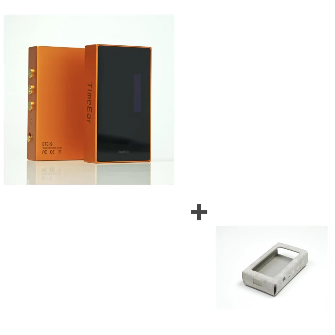 Bluetooth усилитель TimeEar BTE-9 Orange with case