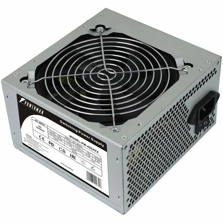 Блок питания Powerman PM-450ATX 450 Вт