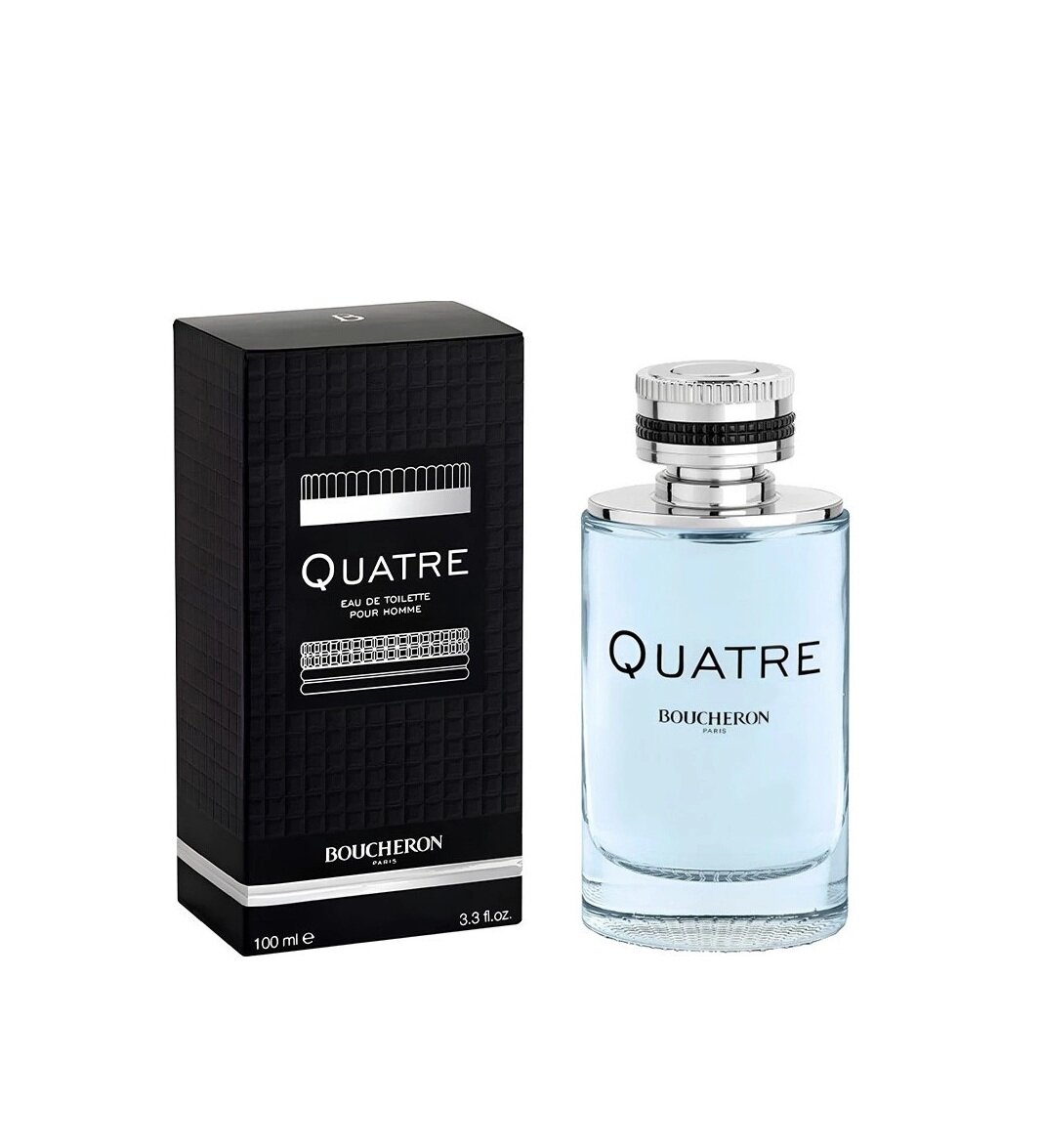 Boucheron Quatre Pour Homme 100 мл туалетная вода мужская, древесные, цветочные, мускусные