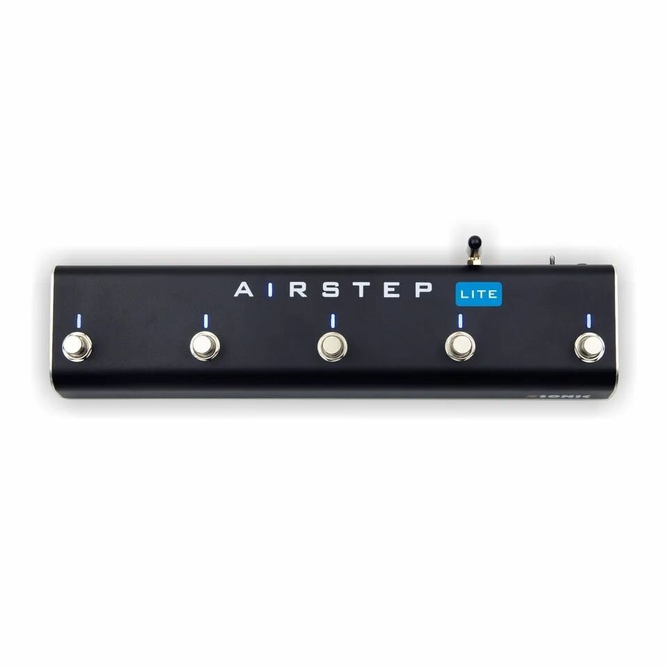 XSONIC Airstep Lite MIDI, беспроводной контроллер с HID и 5 педалями, время работы 300 часов