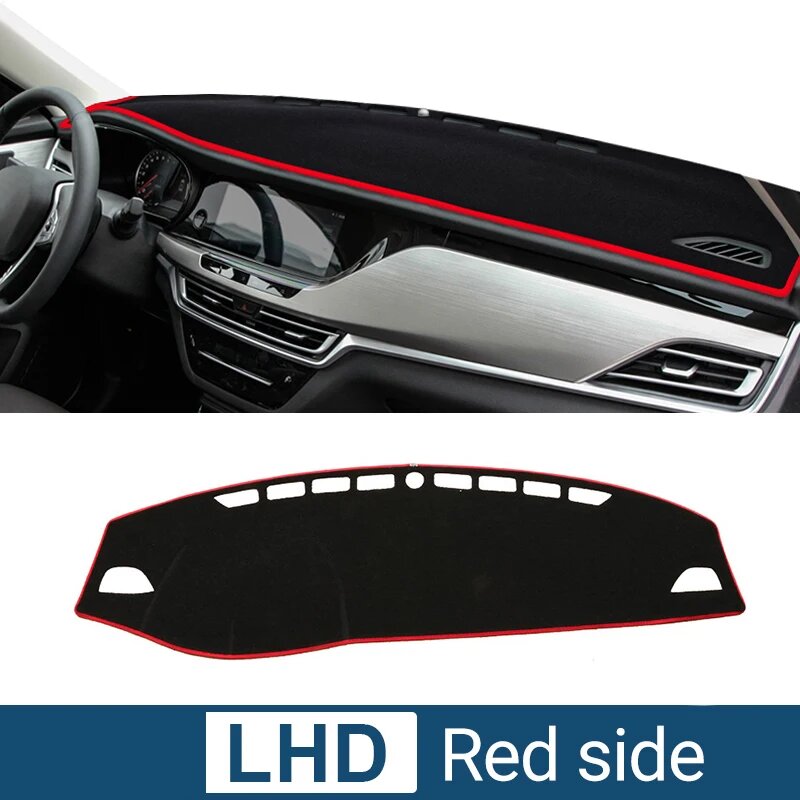 Коврик на приборную панель Changan CS35 Plus 2018-2023, Red Side