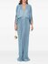 Платье ANA RADU Plissé-effect draped maxi dress, размер L