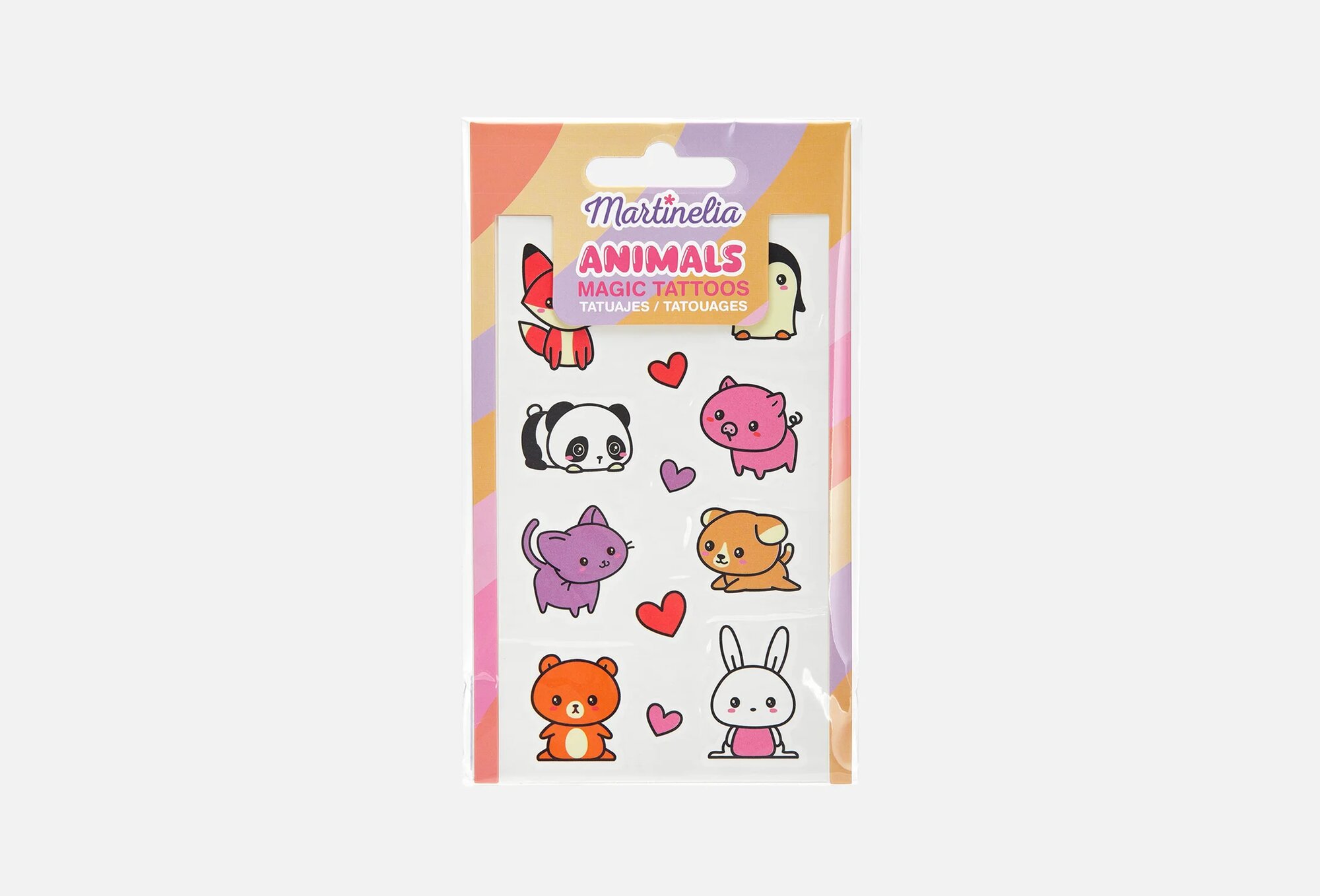 Martinelia animals Переводные татуировки 1шт