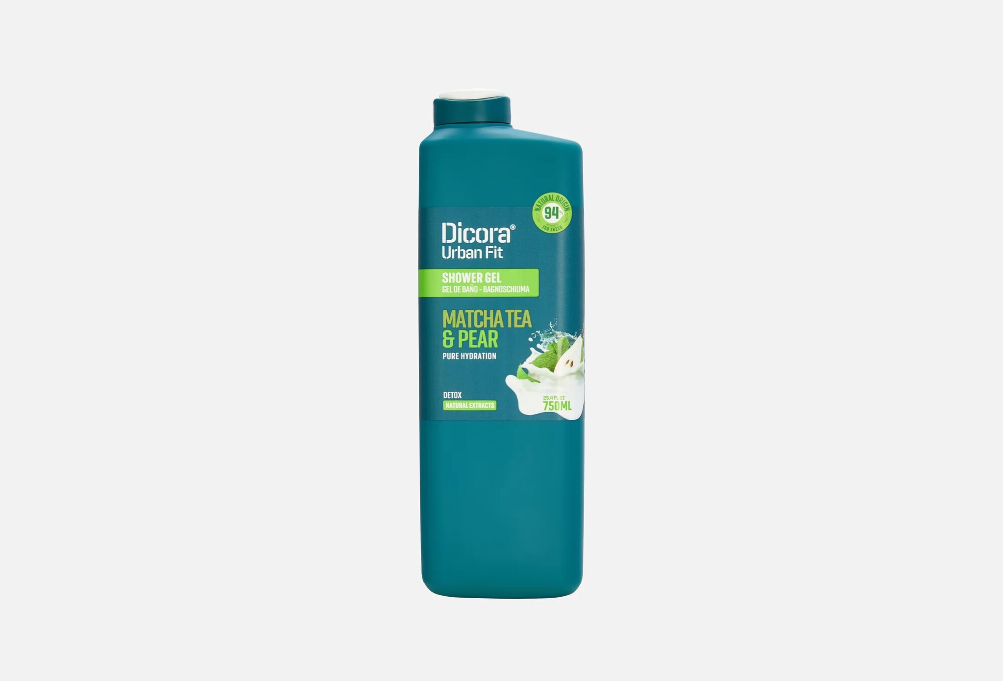 Dicora Urban Fit DETOX, Matcha Tea & Pear Гель для душа 750мл