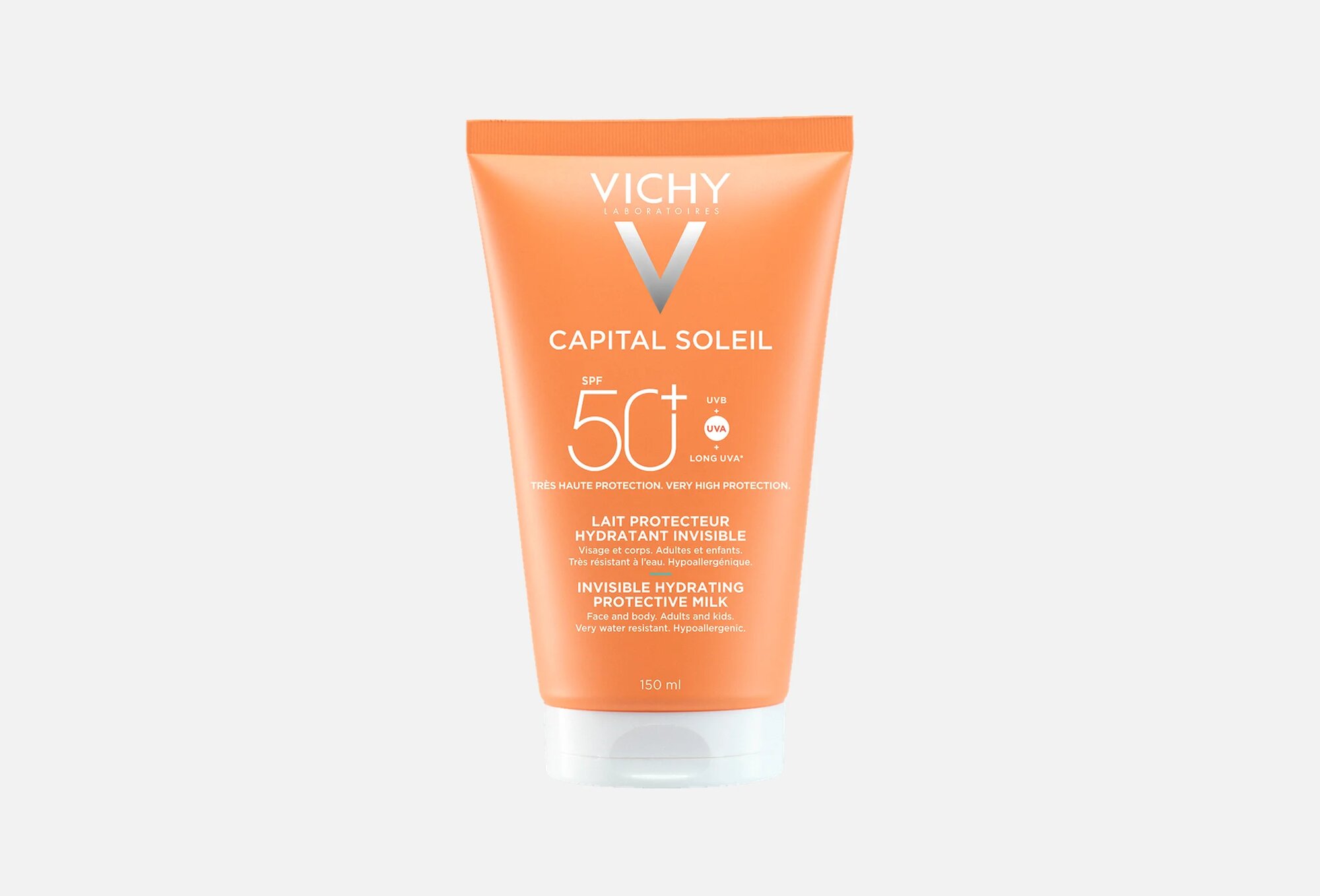 VICHY Capital Soleil солнцезащитное молочко для лица и тела SPF 50+ 150мл
