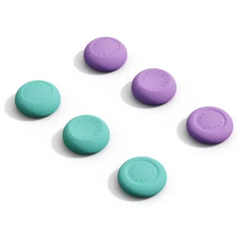 Накладки на джойстики Savage Raven для Nintendo Switch 2 Фиолетовый, Light Purple Green