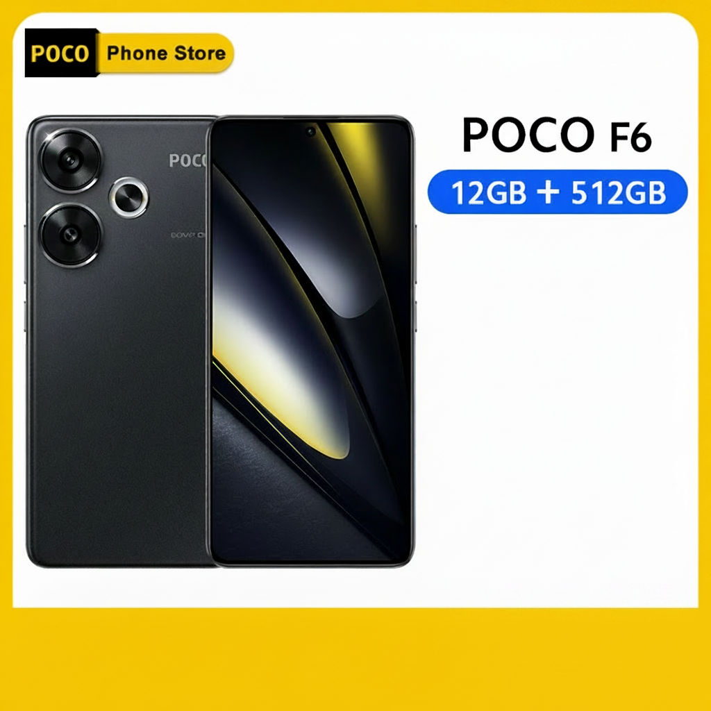 Смартфон Poco F6, 12/512ГБ, global