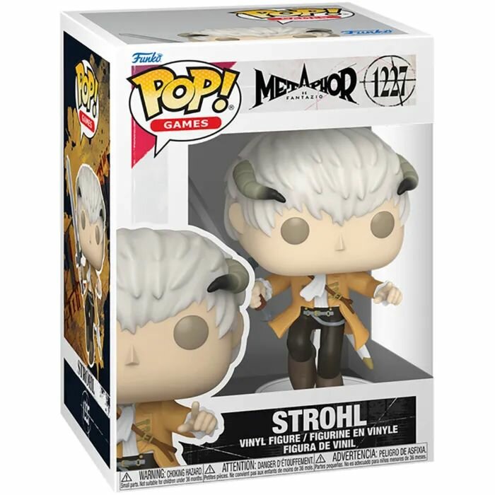 Фигурки Funko Pop Games - Коллекционная фигурка Metaphor: ReFantazio Strohl/Строль - Фанко 1227