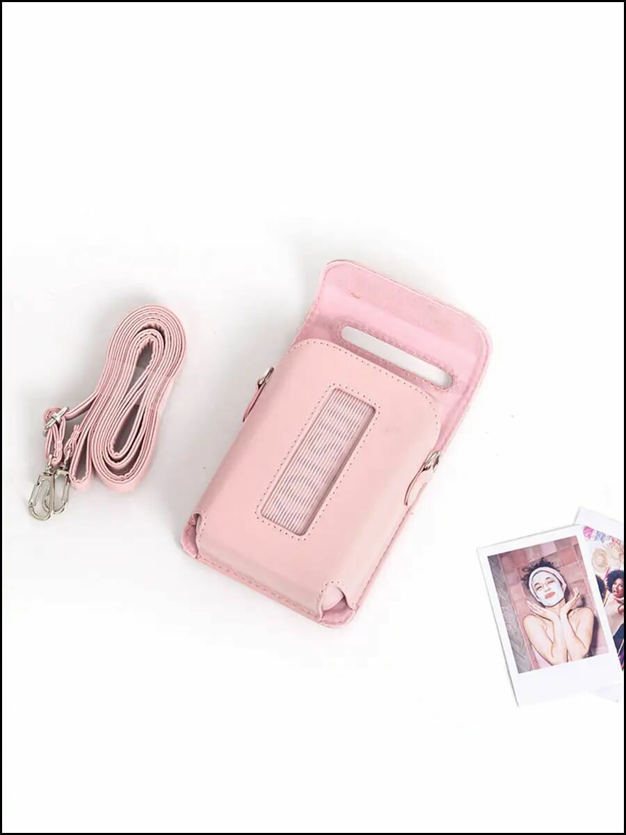 Instax Mini кожаный чехол Защитный чехол для камеры с ремешком
