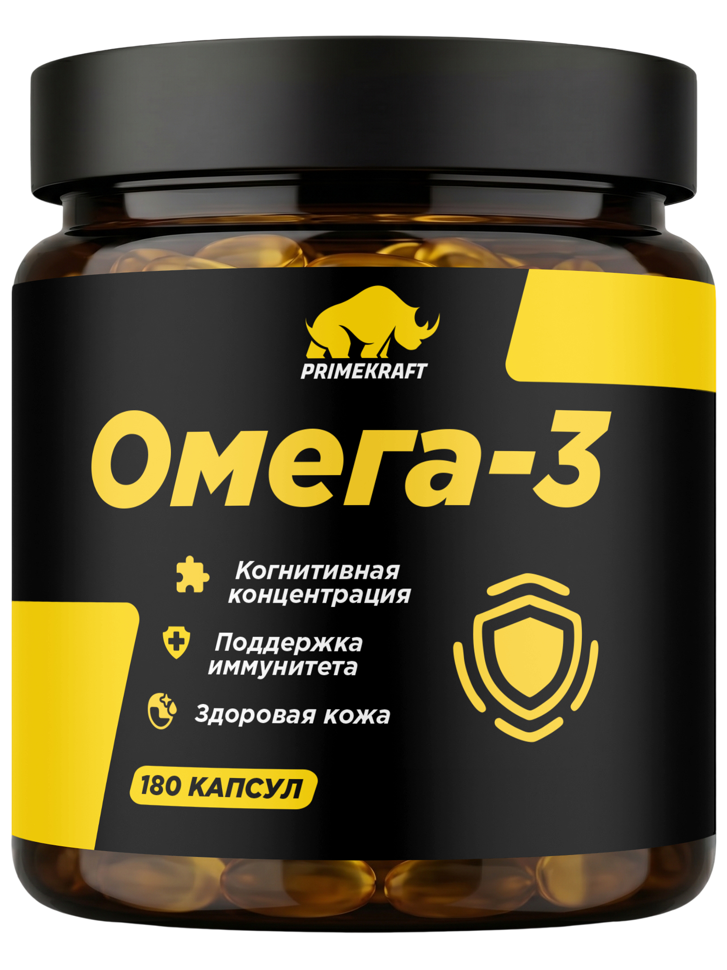 Омега-3 PRIMEKRAFT Омега-3 350 мг 180 капсул