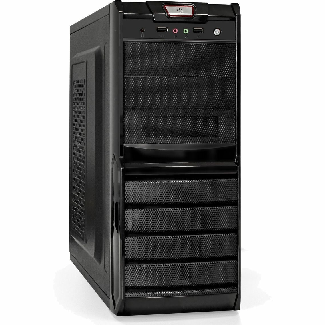 Корпус компьютерный Exegate EX278398RUS Midi Tower чёрный